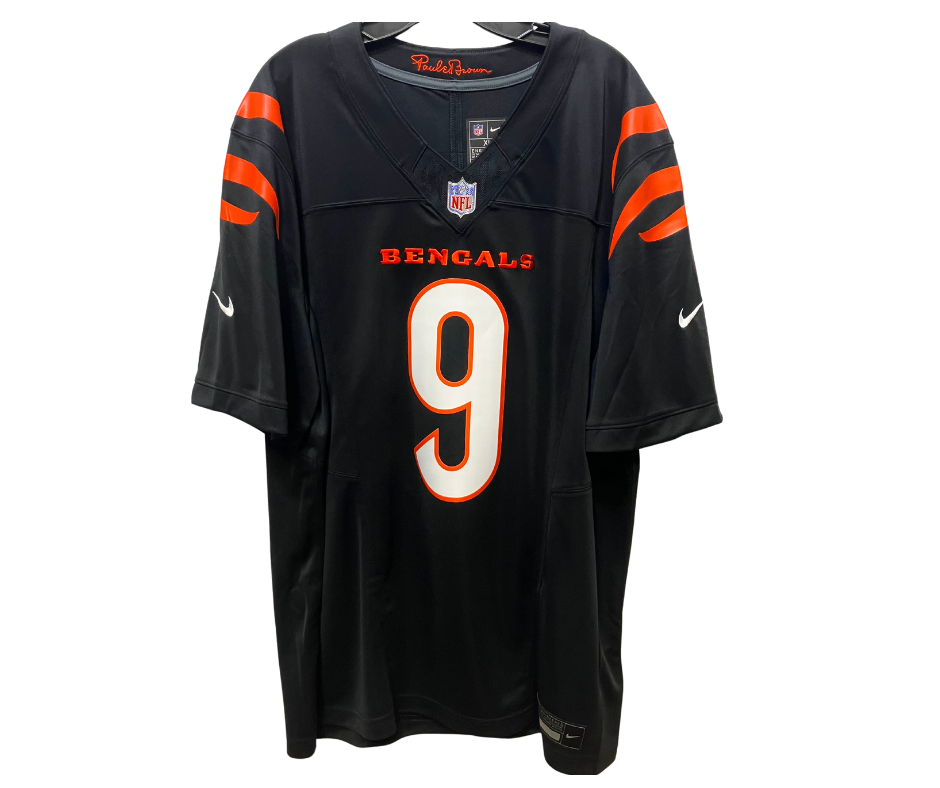 Cincinatti Bengals Joe Burrow #9 Limited Jersey – Ultimate Fan Zone